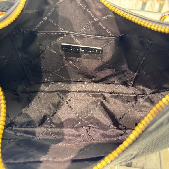 Bags | Michael Kors Cora Large Shoulder Chain Crossbody Bag Mk Embossed ...